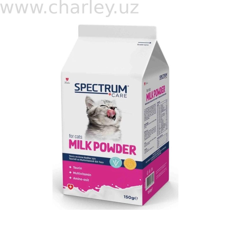 Spectrum Milk Powder Лакомство с таурином и мультивитаминами для котят ...